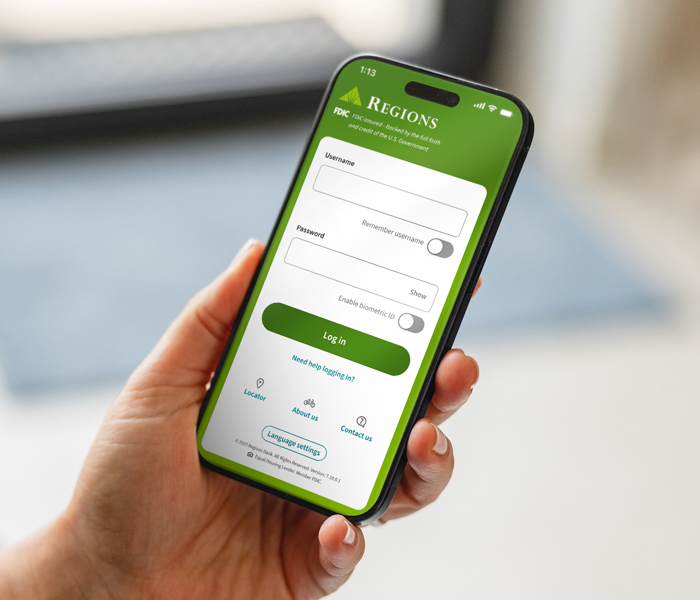 Bank Anywhere with our Easy & Secure Mobile app | Regions Bank