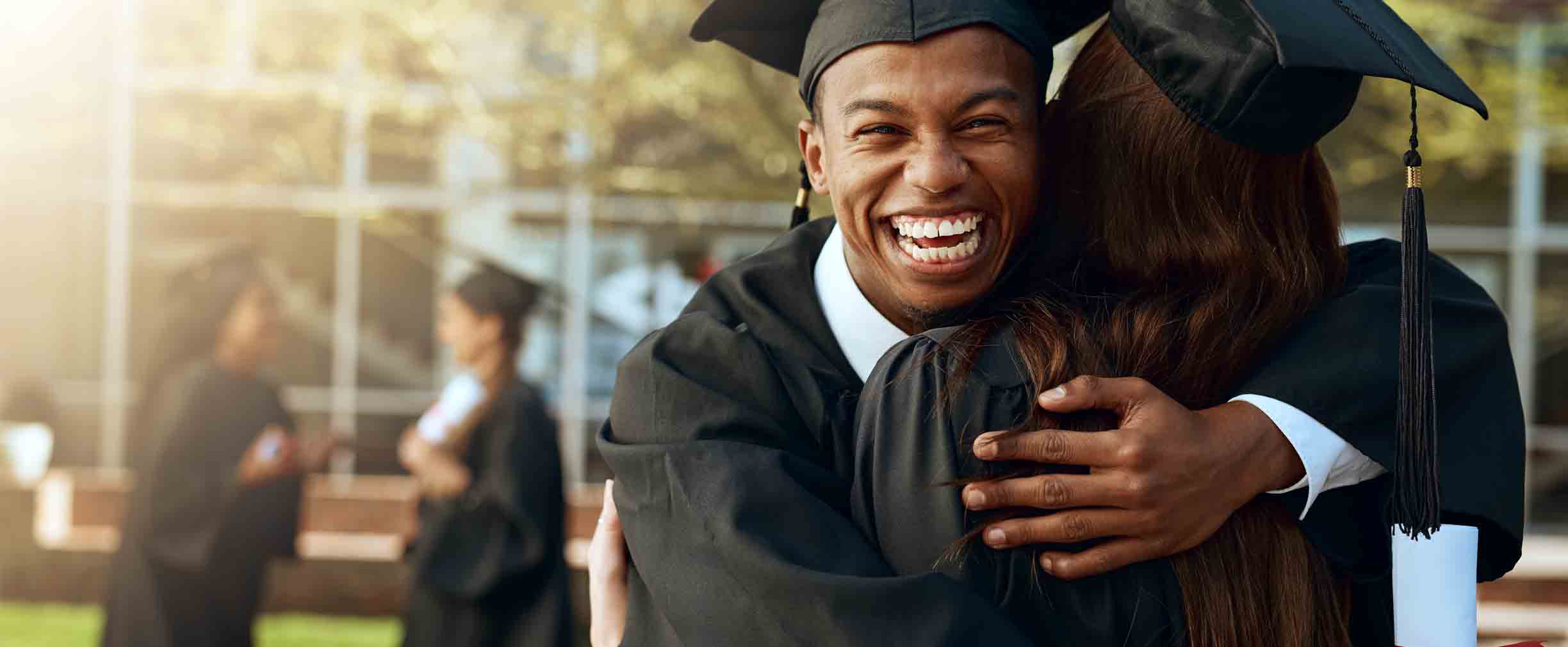 College Student Graduating